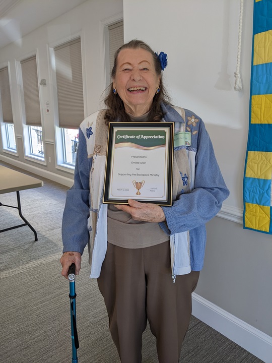 Backpack Ministry Celebration 2024 - McCormick Methodist Church